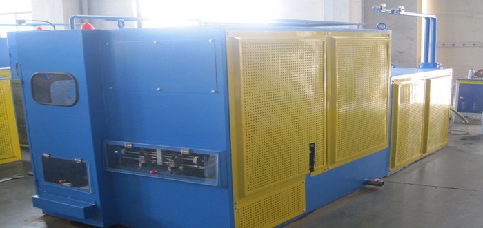 Multi Wire Drawing Machine with Annealing for 2 wires | Wire Drawing ...